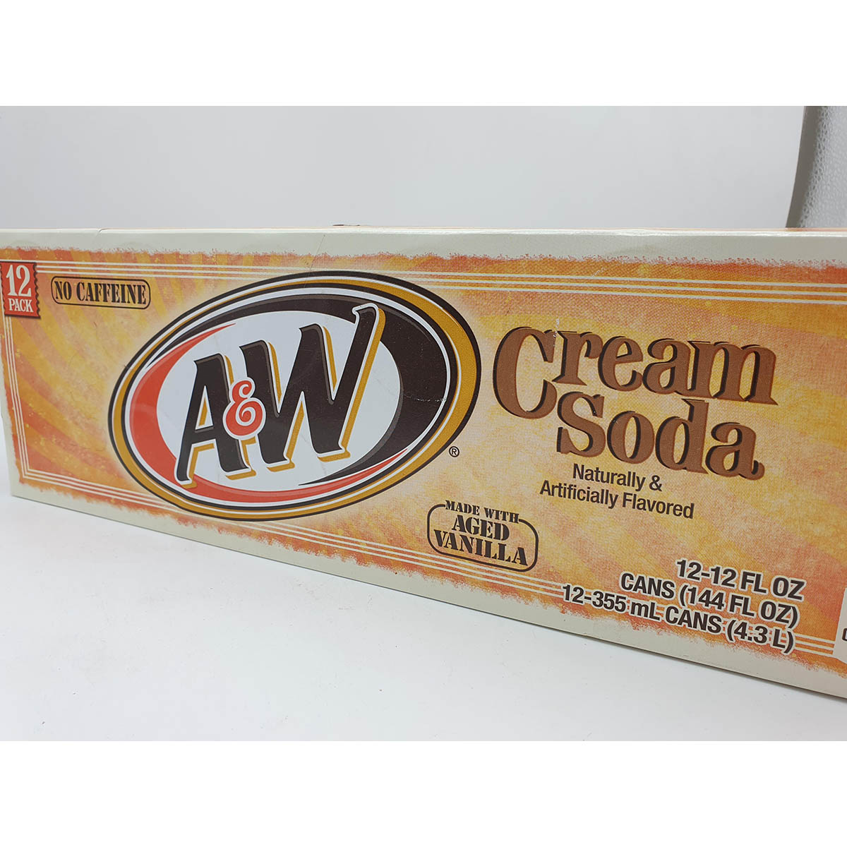 A&W Cream Soda 355ml x 12 pack ( For In Store Collect Only ) - European ...