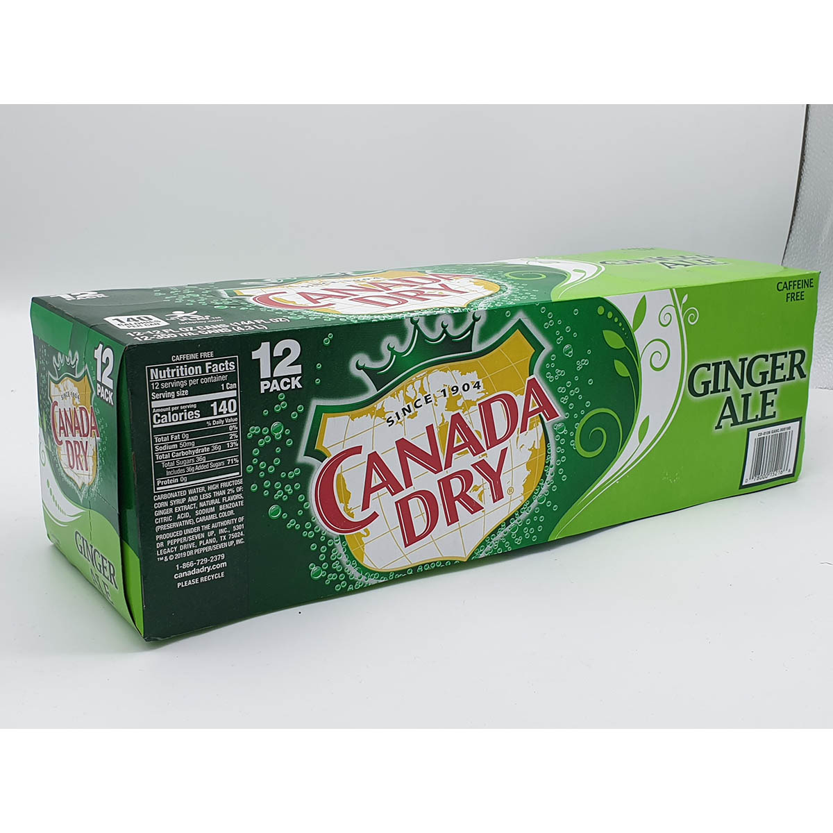 Canada Dry Ginger Ale 24 pack 355ml cans (Not Suitable For Shipping ...