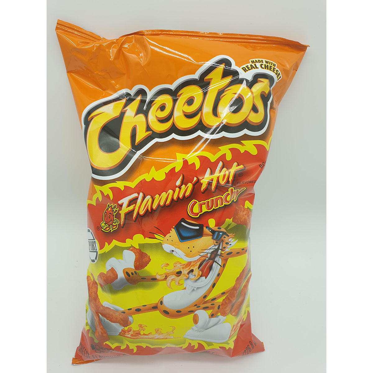 Cheetos Flaming Hot Crunchy Big Bag 226g - European Grocery Store