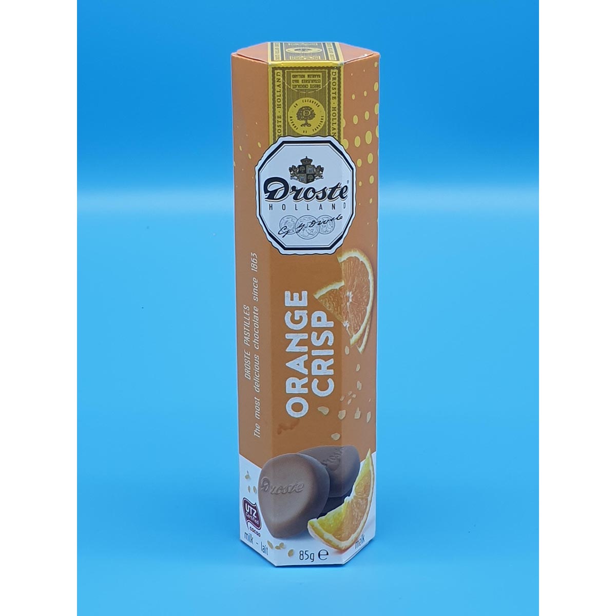 Droste Orange Crisp Chocolate 85g - European Grocery Store
