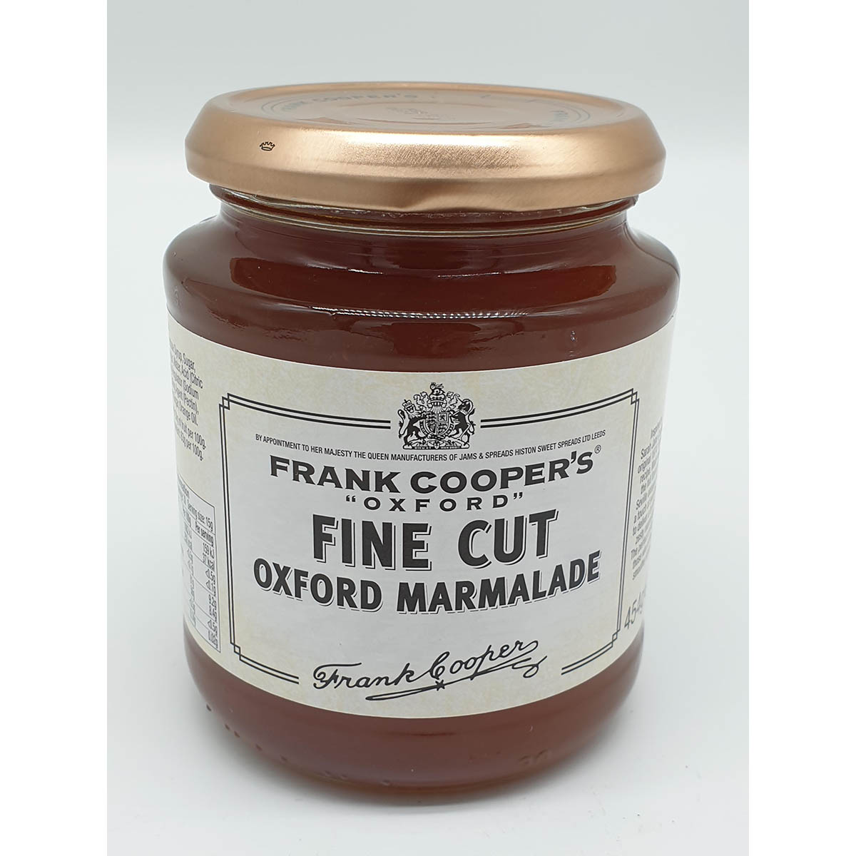 Frank Cooper's Fine Cut Oxford Marmalade 454g - European Grocery Store