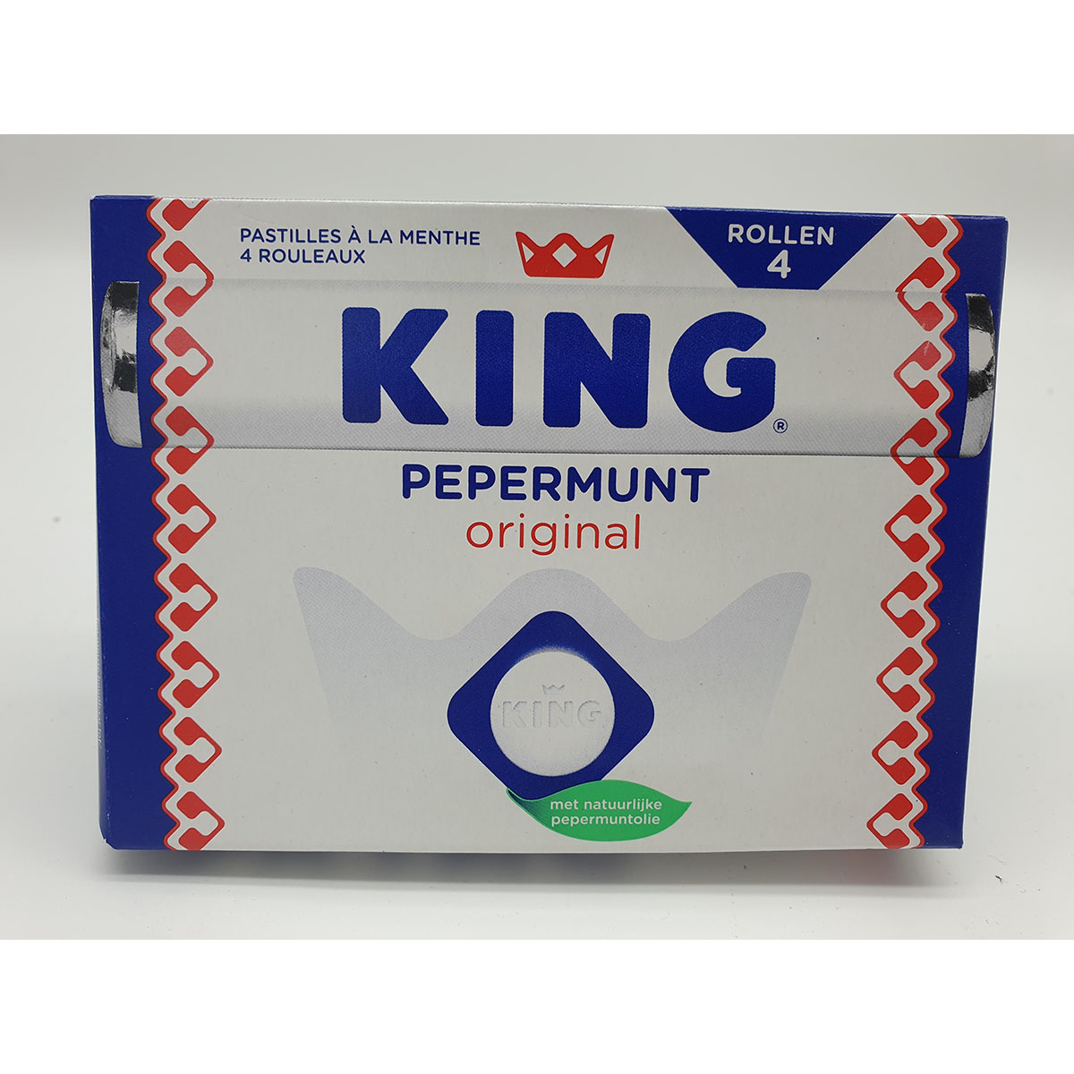 King Pepermunt Peppermint Original 4 x 44g rolls Pack - European ...