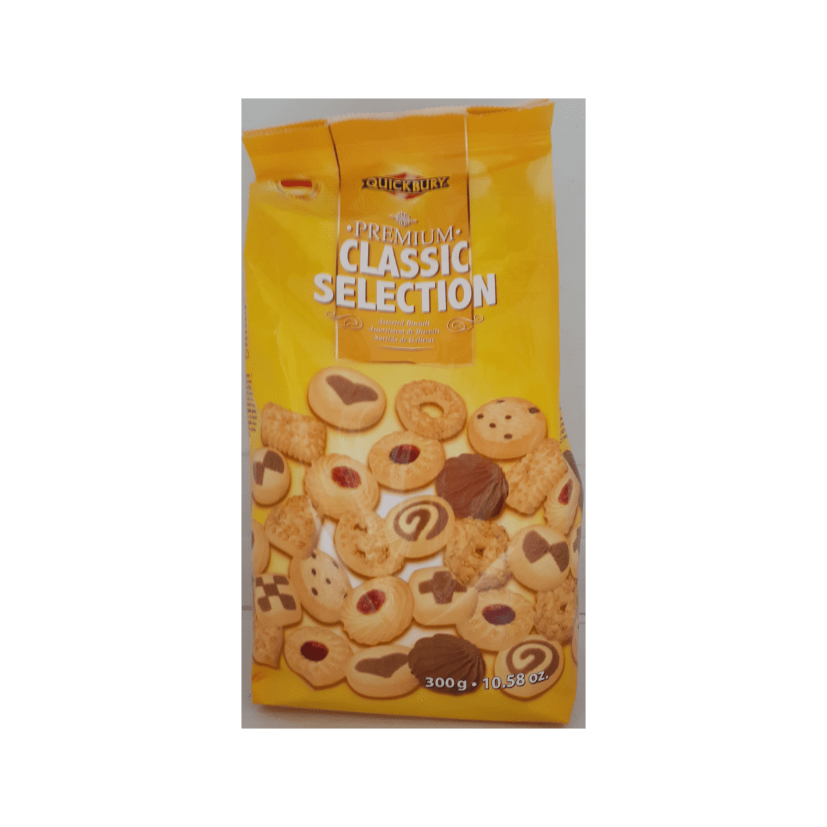 Quickbury Premium Classic Selection Biscuits 300g - European Grocery Store