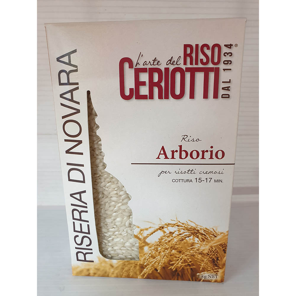 Riso Ceriotti Arborio Rice 1kg - European Grocery Store