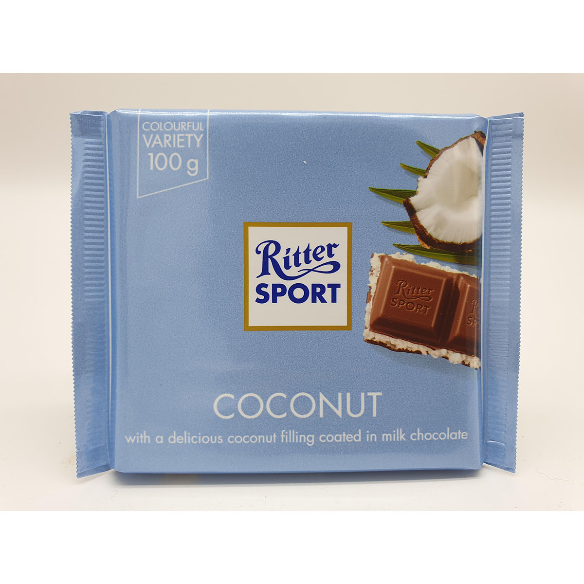 Ritter Sport Coconut in Milk Chocolate 100g - European Grocery Store