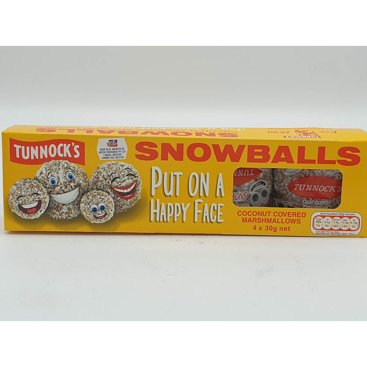 Tunnock's 4 Snowballs 120g - European Grocery Store