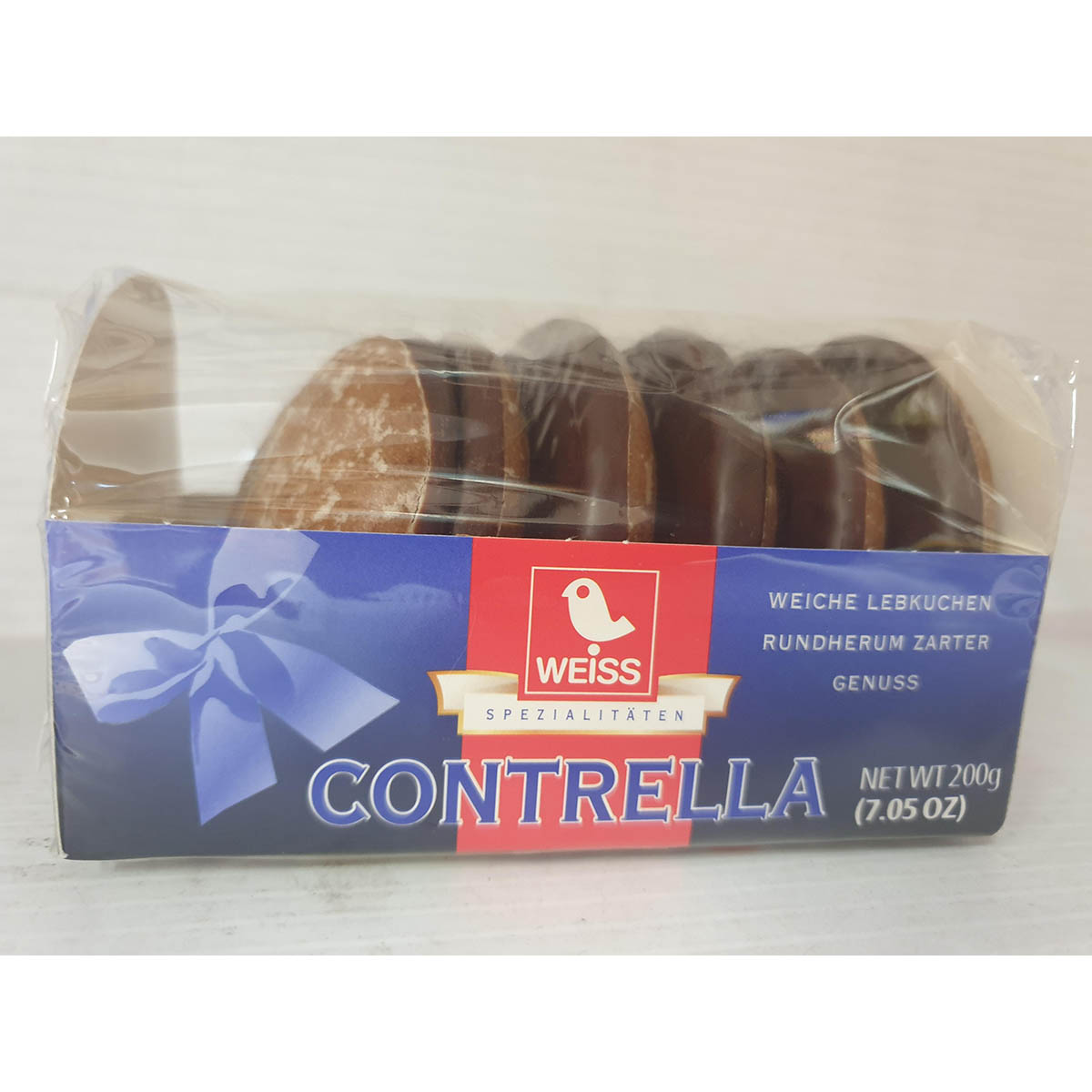 Weiss contrella Gingerbread Iced with Chocolate 200g - European Grocery ...