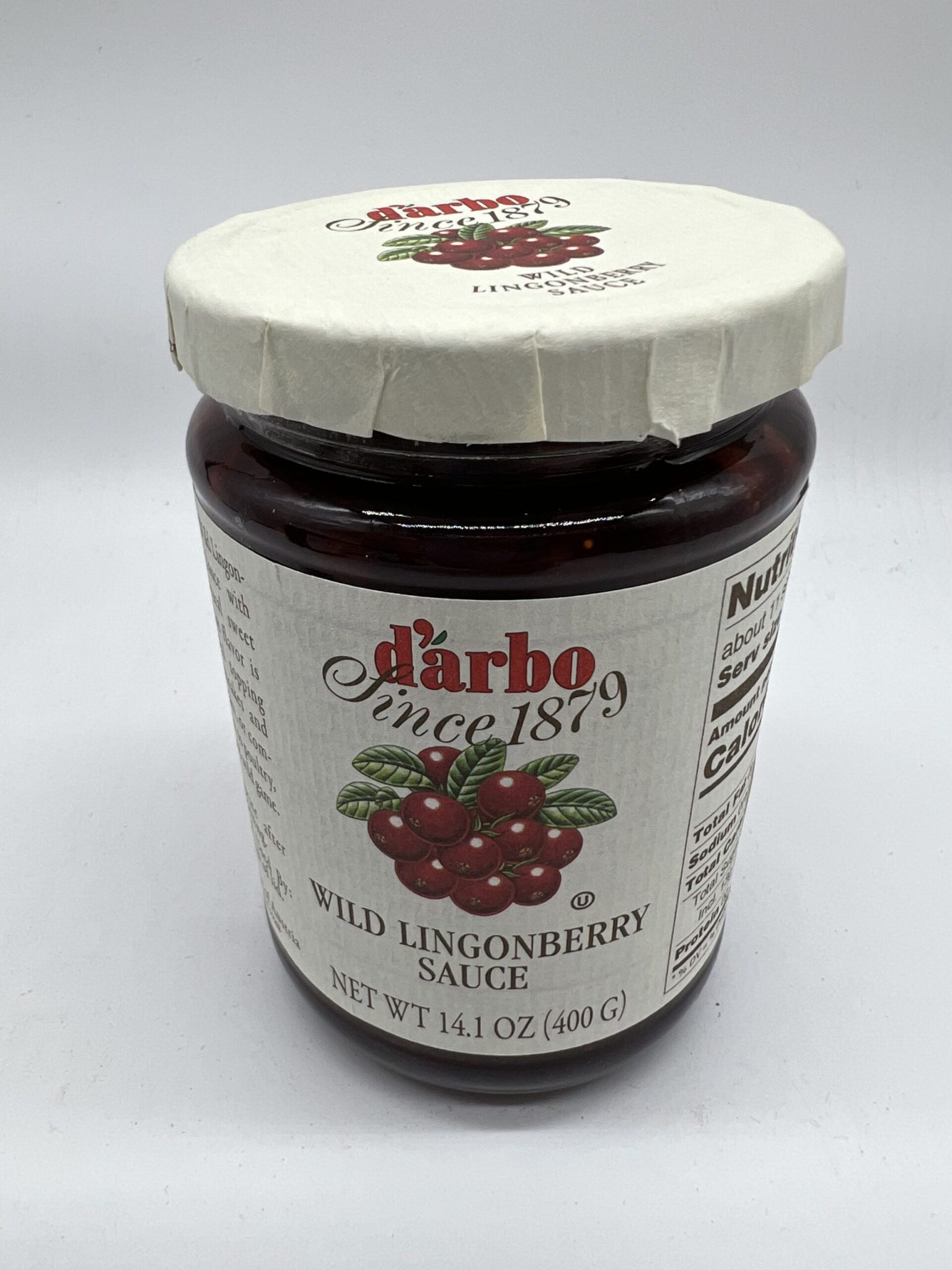 Darbo wild lingonberry jam 400g - European Grocery Store