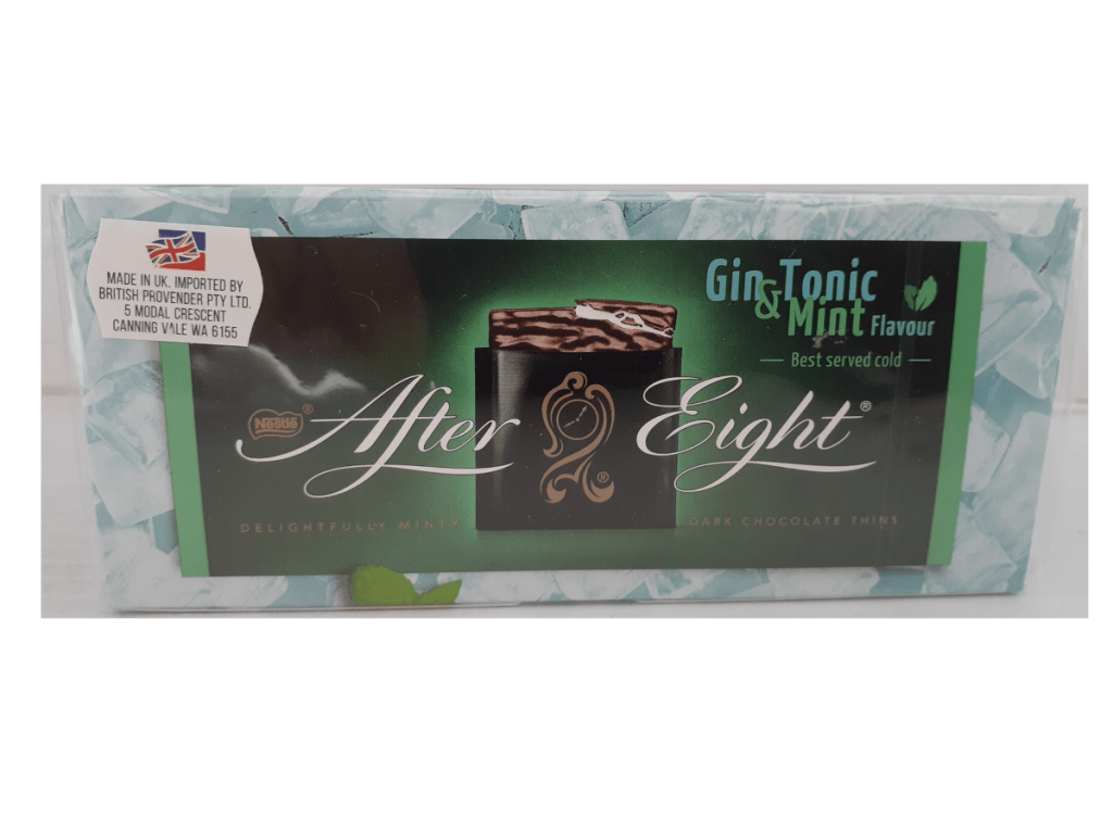 After Eight Gin & Tonic Mint Chocolate Thins 200g - European Grocery Store