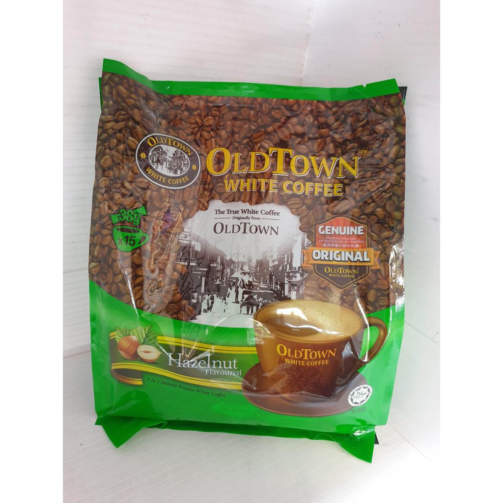 Old Town Original 3 in 1 Hazelnut White Coffee 570g - European Grocery ...