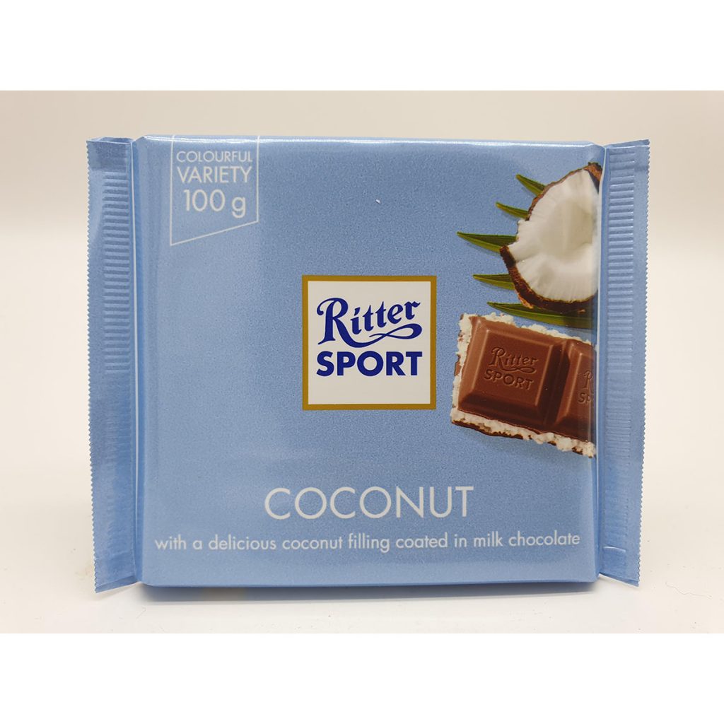Ritter Sport Coconut in Milk Chocolate 100g - European Grocery Store