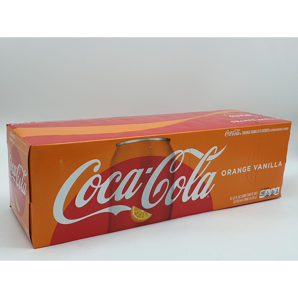 Coca Cola Orange Vanilla 12 pack 355ml cans - European Grocery Store