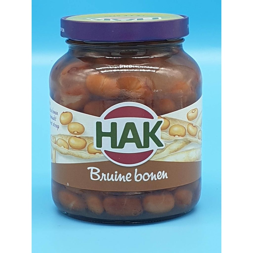 HAK Bruine Brown Beans 370g - European Grocery Store