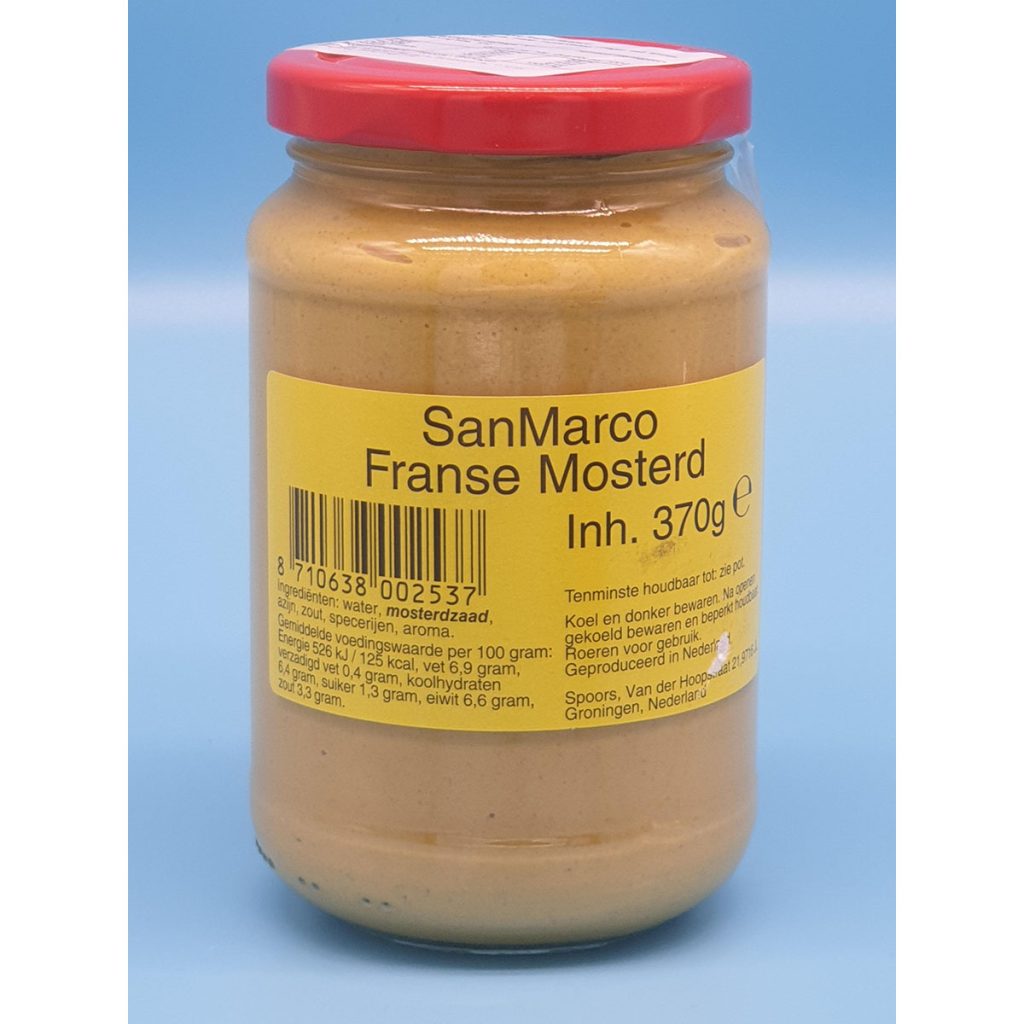 SanMarco France Mustard 370g - European Grocery Store