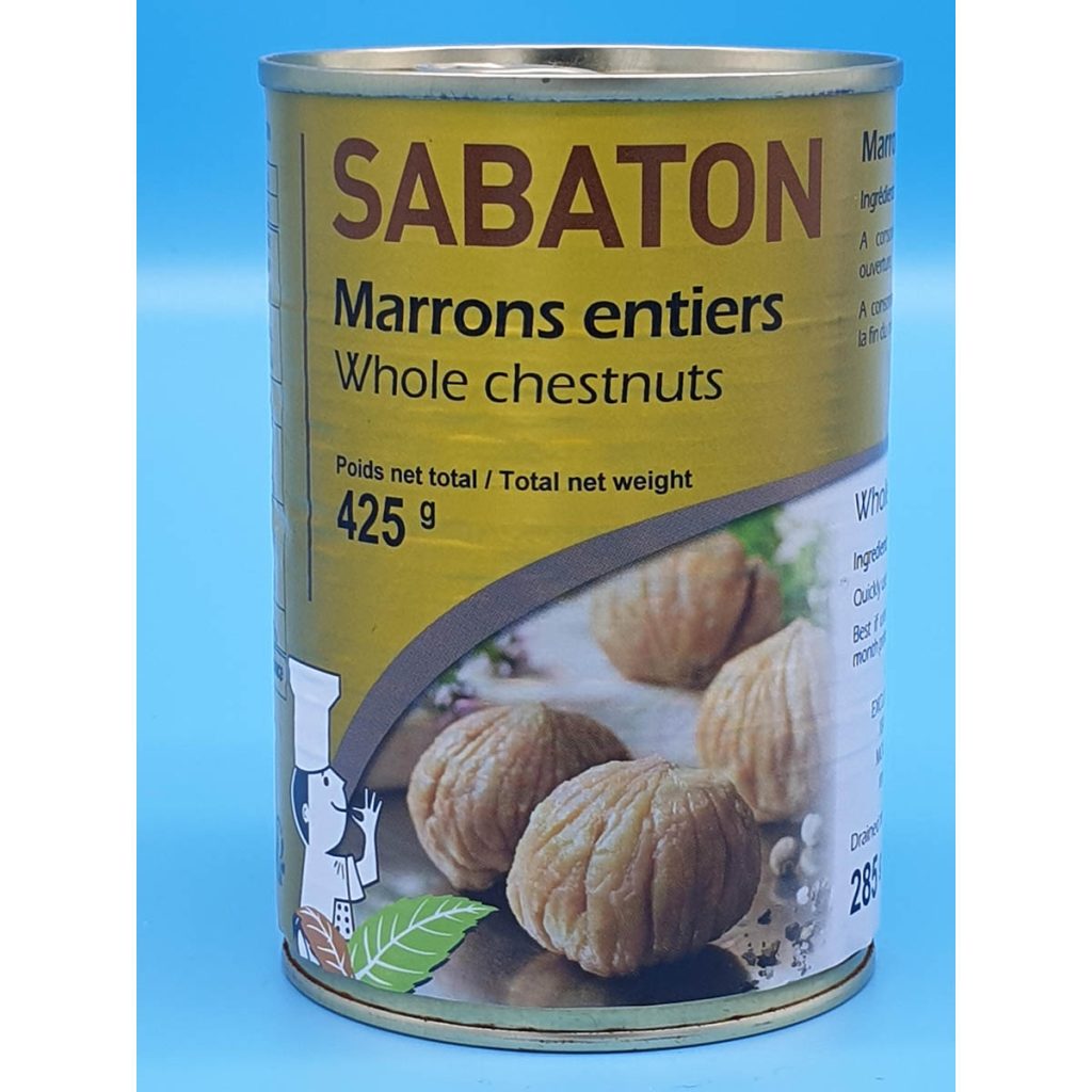 Sabaton Whole Chestnuts 425g France - European Grocery Store