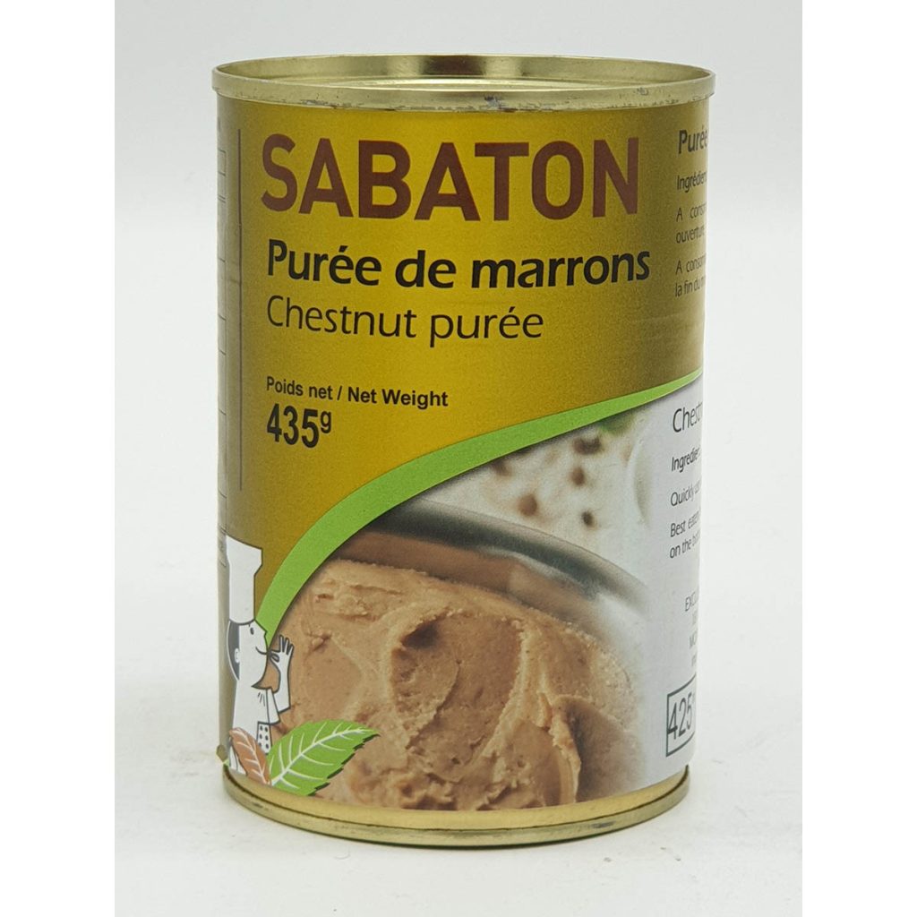 Sabaton Chestnut Puree 435g France - European Grocery Store