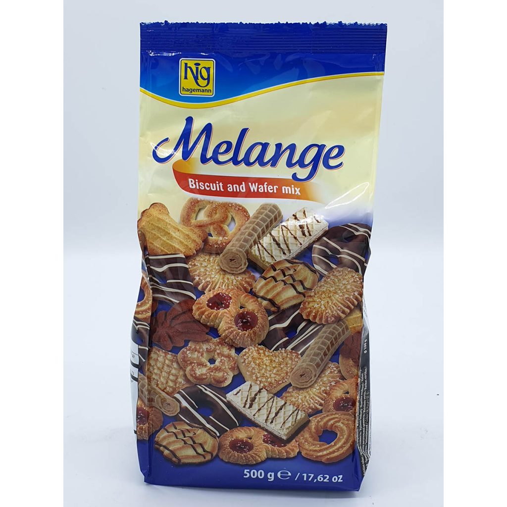 Hagemann Melange Biscuits & Wafer Mix 500g Germany - European Grocery Store