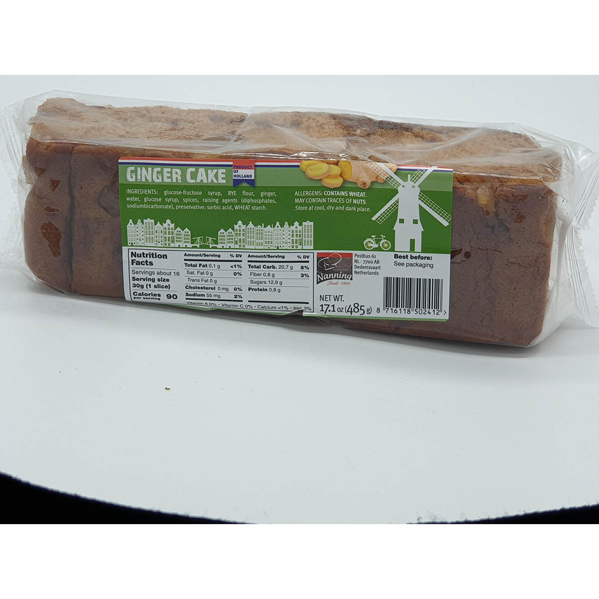Peijnenburg Ginger Cake 465g - European Grocery Store