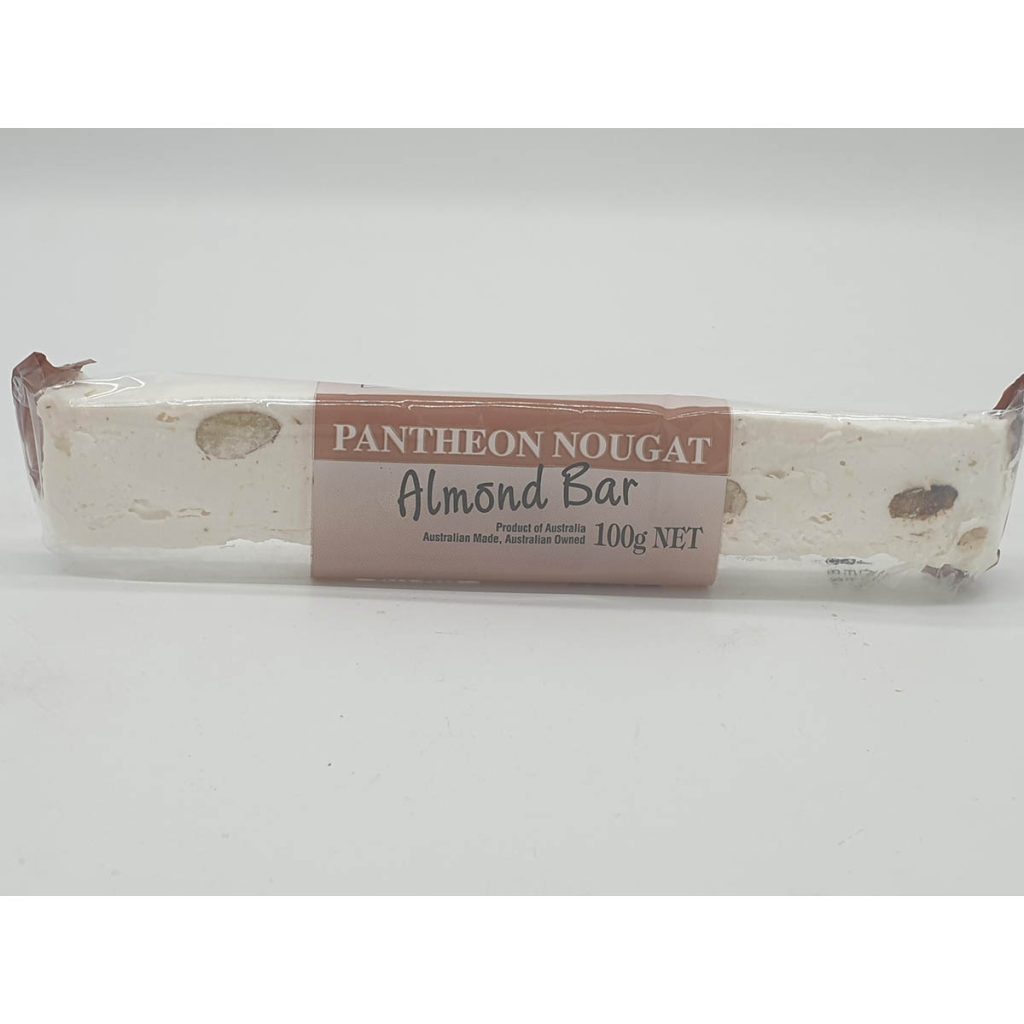 Pantheon Nougat Almond Bar 190g - European Grocery Store