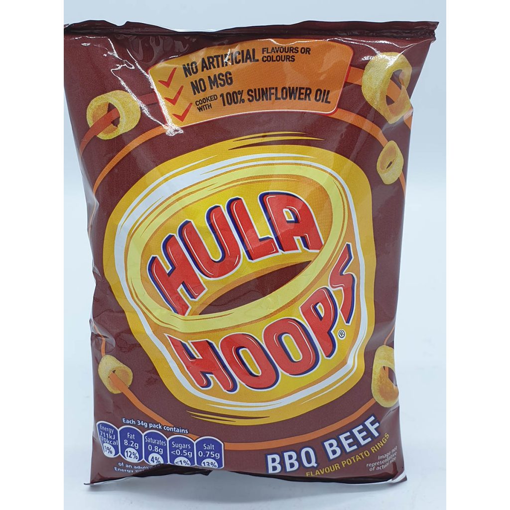 Hula Hoops BBQ Beef 34g - European Grocery Store