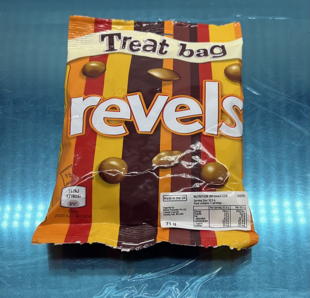revels Milk Chocolate 71g - European Grocery Store