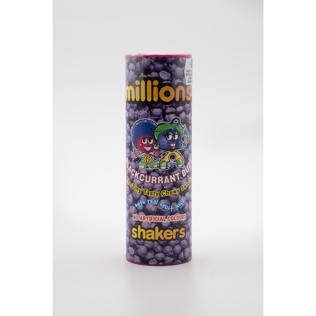 Millions Shakers Blackcurrant 90g - European Grocery Store