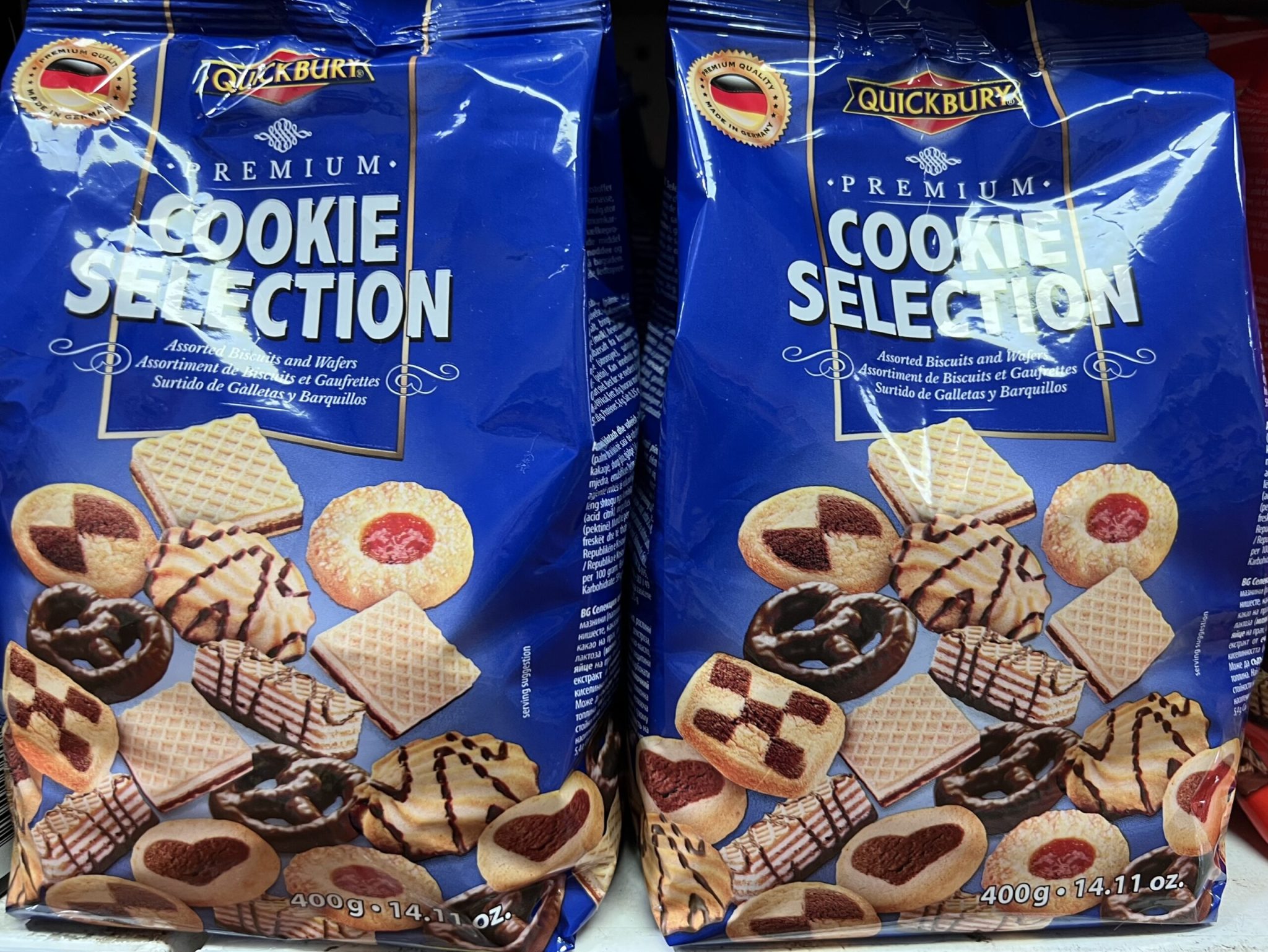 Germany quickbury premium Cookie selection 400g - European Grocery Store