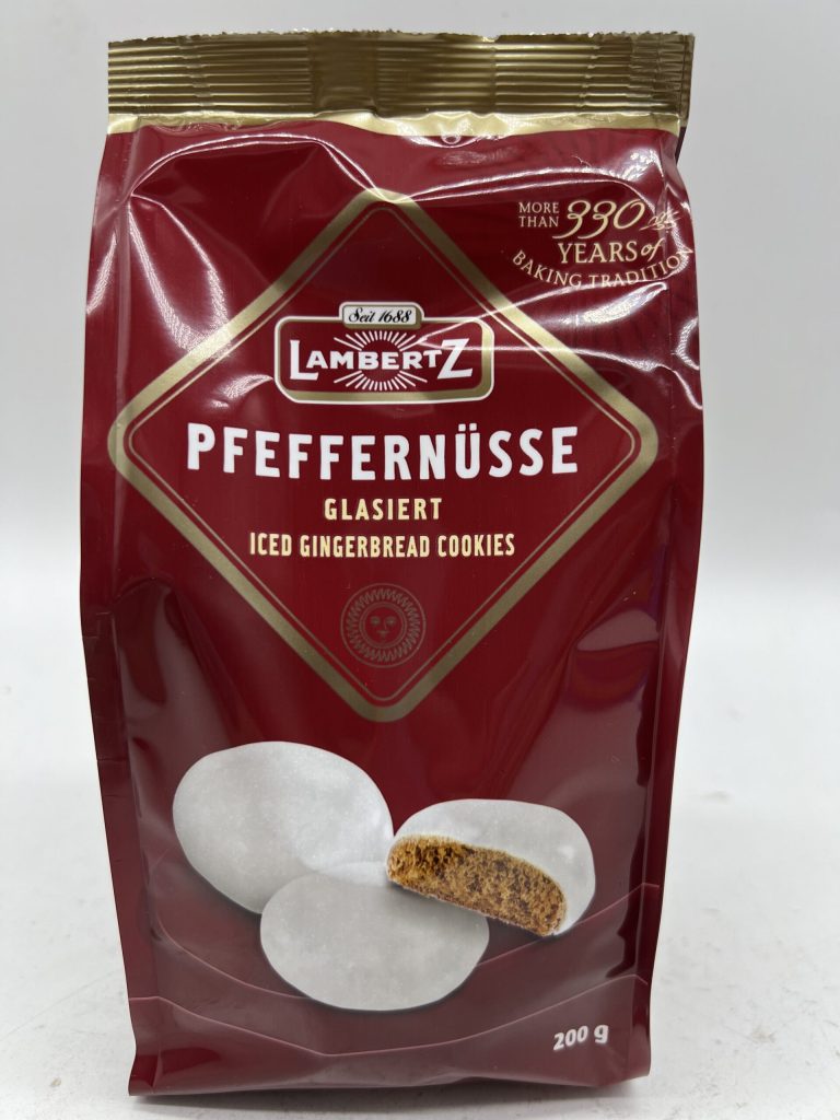 German Lambertz pfeffernusse Iced gingerbread spicy cookies 200g ...