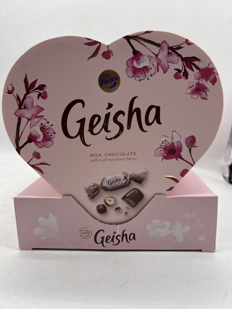 Fazer Geisha Milk chocolate with soft hazelnuts filling - European ...