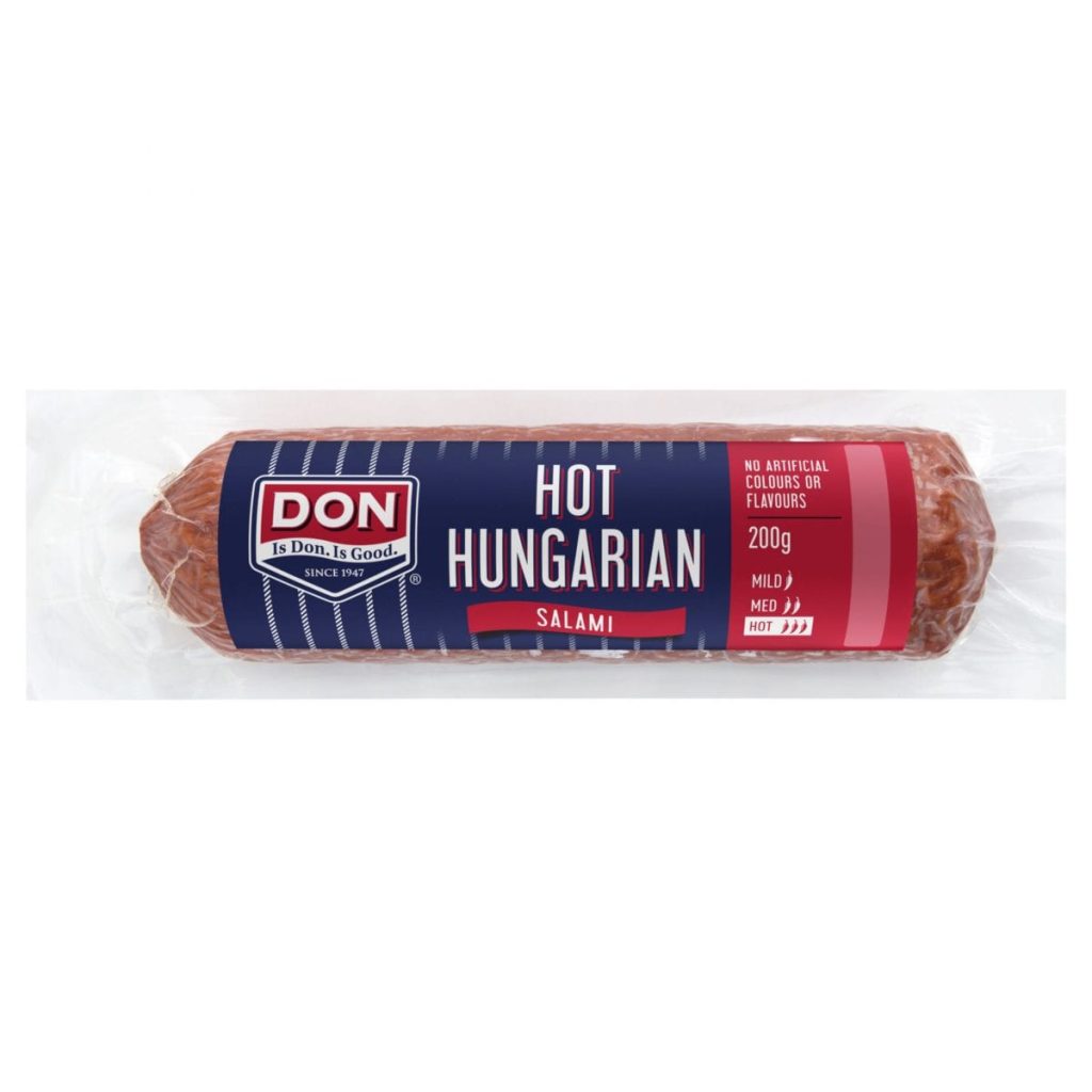 Don Hot Hungarian Salami 200g (Refrigerated Not Suitable for Shipping ...