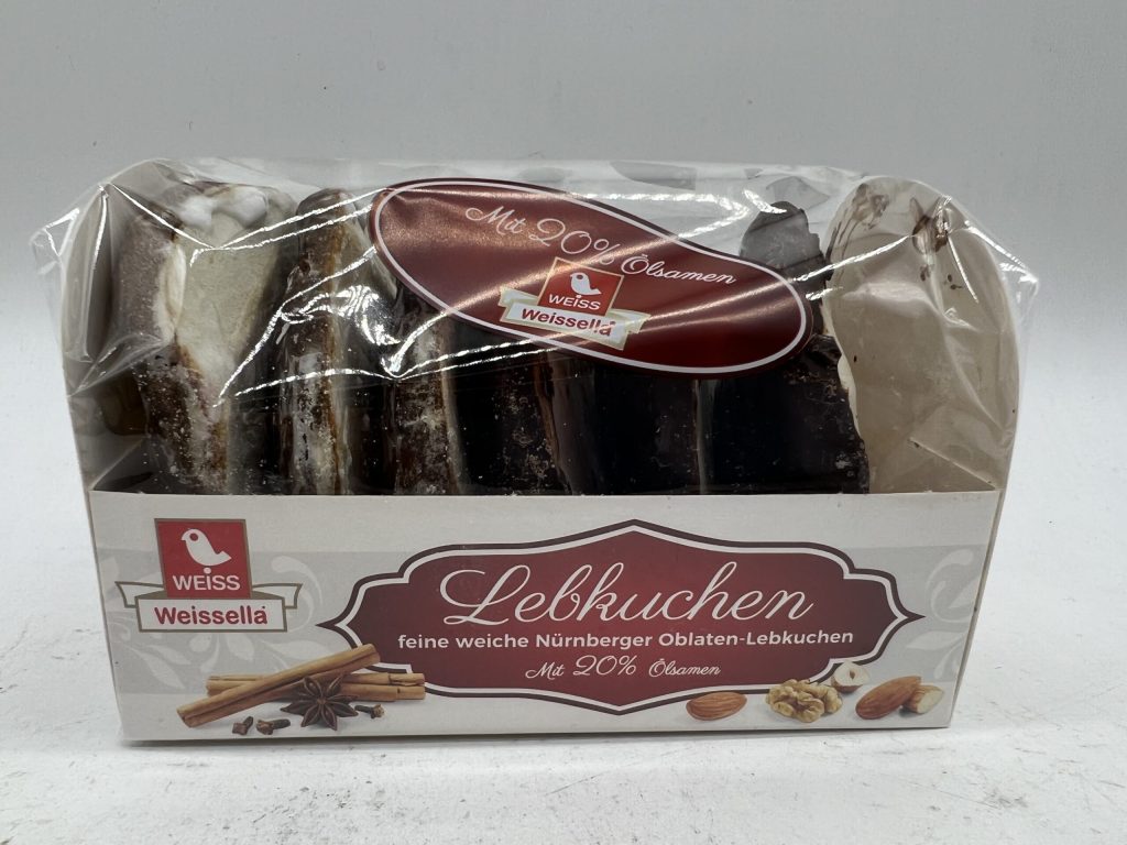 Weiss fine Gingerbread Iced with Chocolate200g - European Grocery Store