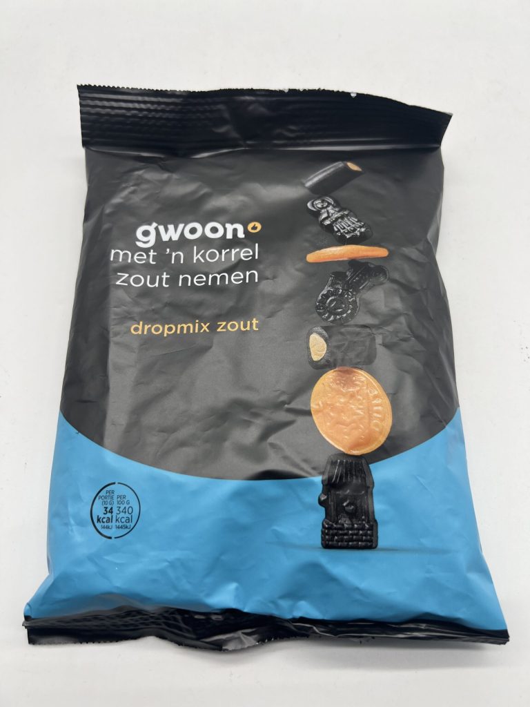 Gwoon dropmix licorice salt 400g - European Grocery Store