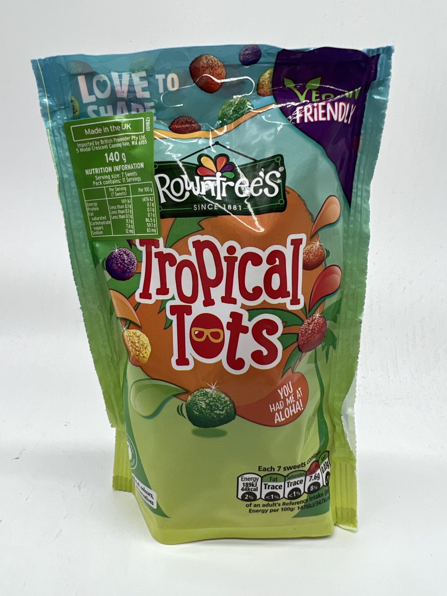 Rowntree's tropical Tots 140g - European Grocery Store