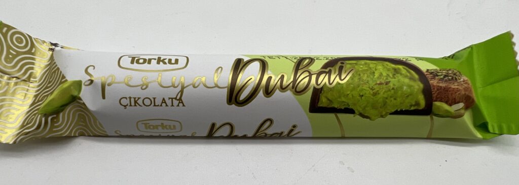 Torku Dubai chocolate bar with Pistachio - European Grocery Store