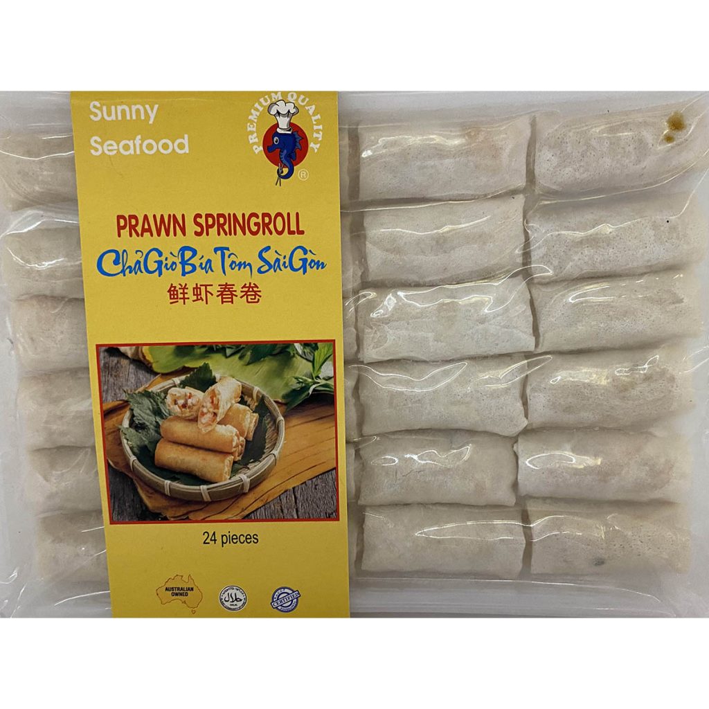 Sunny Seafood Prawn Spring Rolls 24 pcs - European Grocery Store