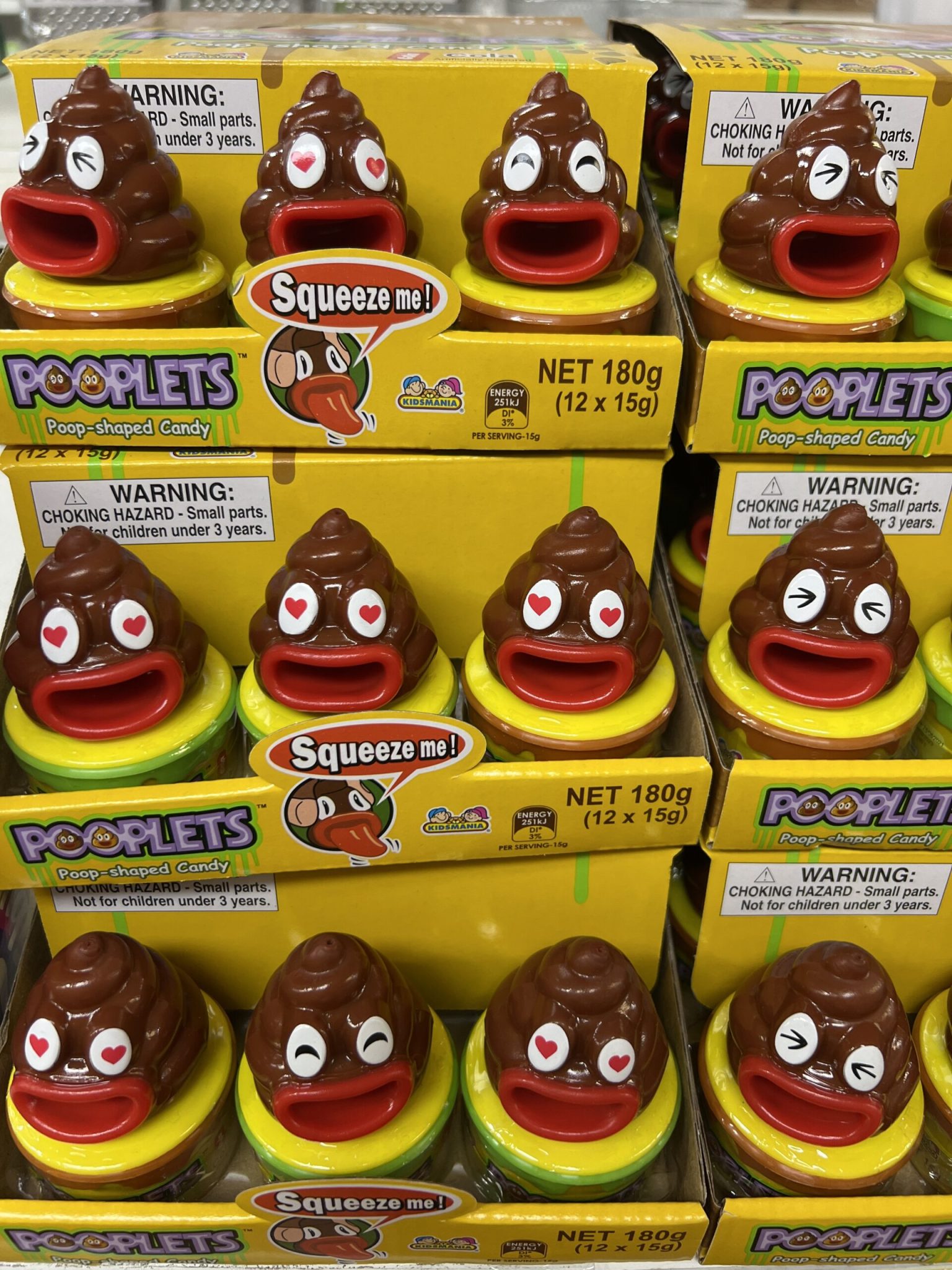 Pooplets poop shaped candy 12*15g/box - European Grocery Store